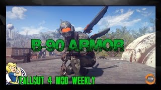 Fallout 4 MOD B-90 ARMOR at Fallout 4 Nexus - Mods and community