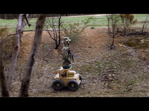 Soldiers Are Taking Target Practice Against These Man-Shaped Robots