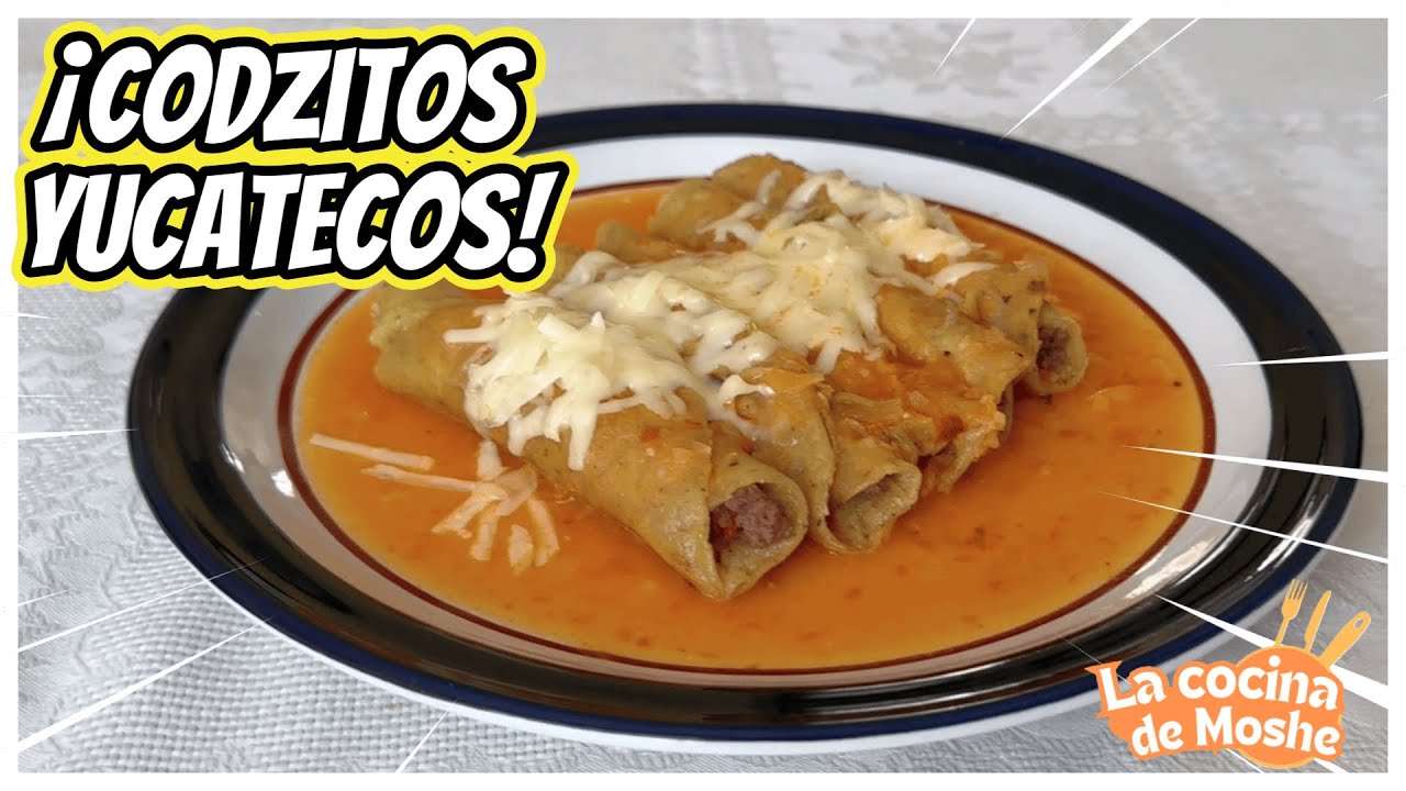 ¡ASÍ se hacen los CODZITOS YUCATECOS! | Receta fácil y deliciosa
