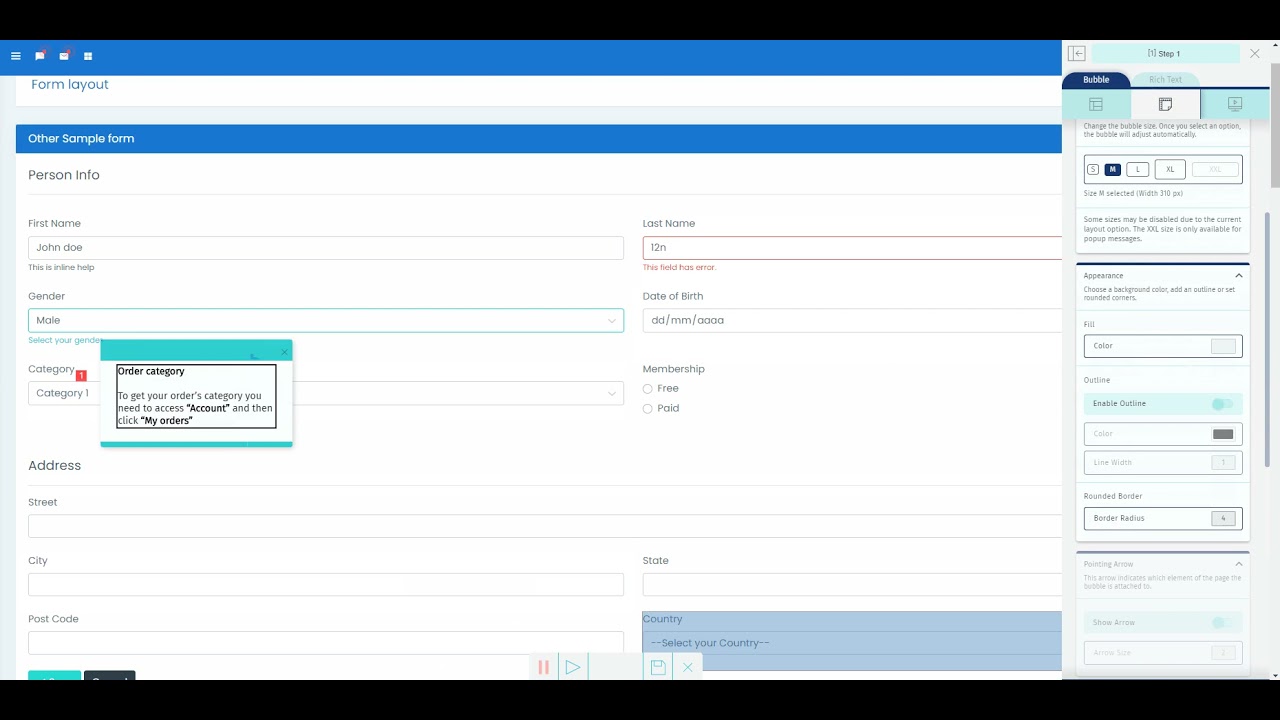 How to create a simple tooltip using Helppier