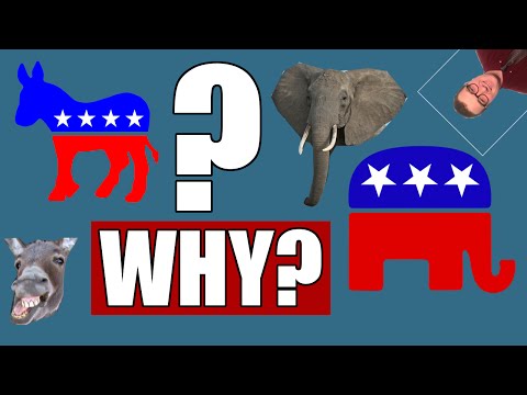 Donkey & Elephant!? | History Of The Political Party Symbols
