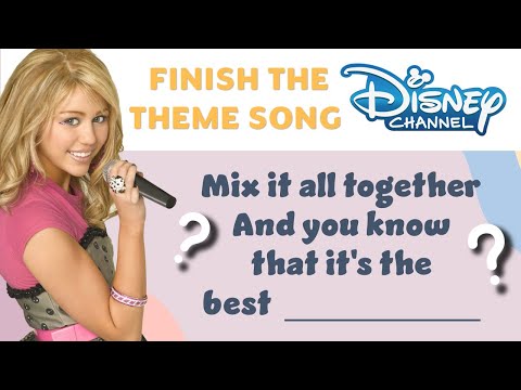Finish the Theme Song Lyrics from these Disney TV Shows!