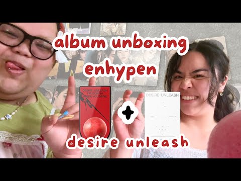 enhypen album unboxing: desire unleash | kpop haul • bath bomb & weverse albums • riize updates