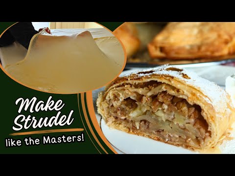 Apple Strudel the Austrian Way | Apfelstrudel