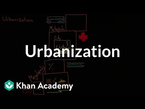 Urbanization | Society and Culture | MCAT | Khan Academy