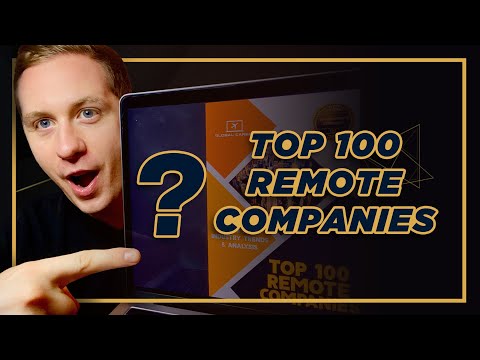 Top 100 Remote Companies List