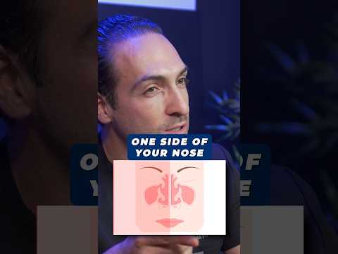 When one side clogs and one side opens #nasalcycle #nose #allergies