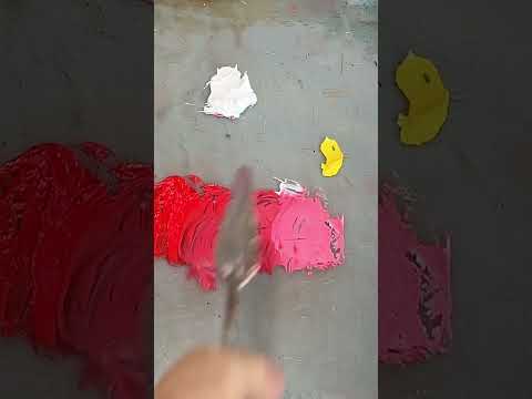 How to make Light Red : color mixing by Ella Looise ๐ฉโ๐จ
