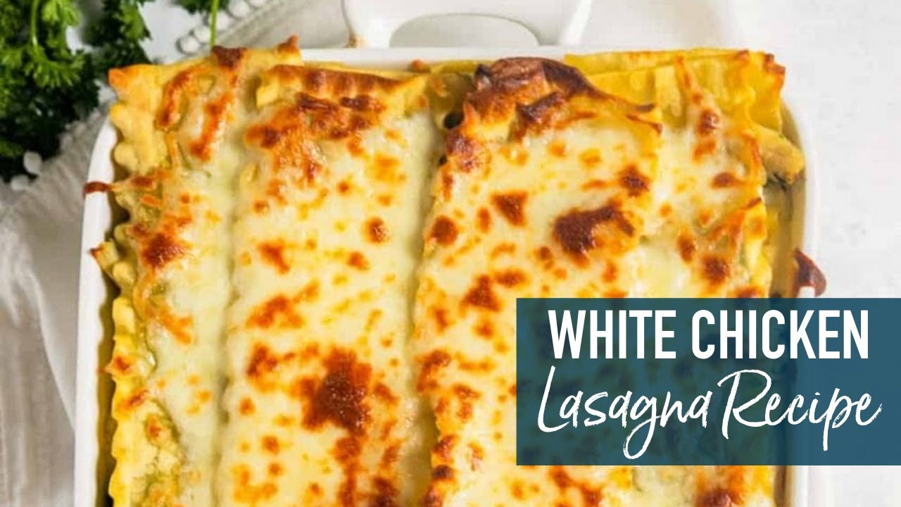 White Chicken Lasagna!