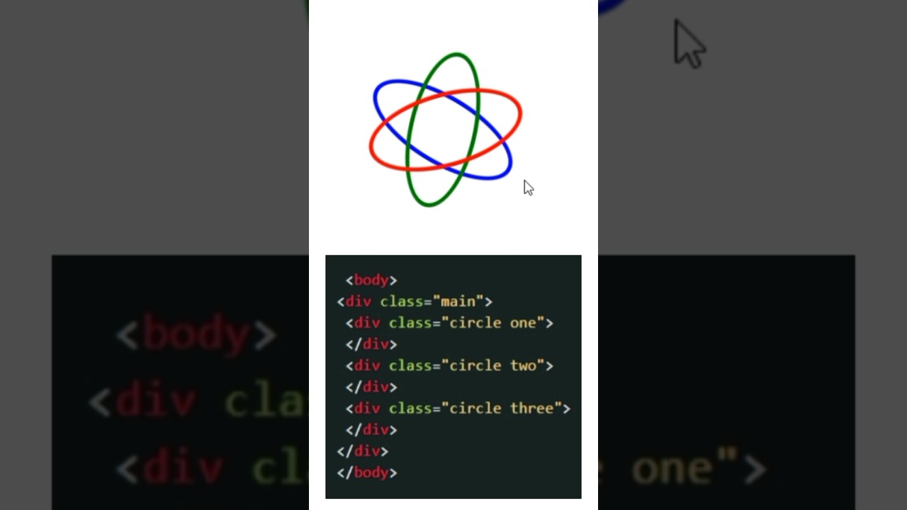 Circle Rotating Animation | HTML CSS #animation #css3 #html5 #coding