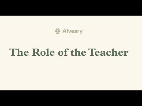 The Role of the Teacher with Dr. Shannon Whiteside