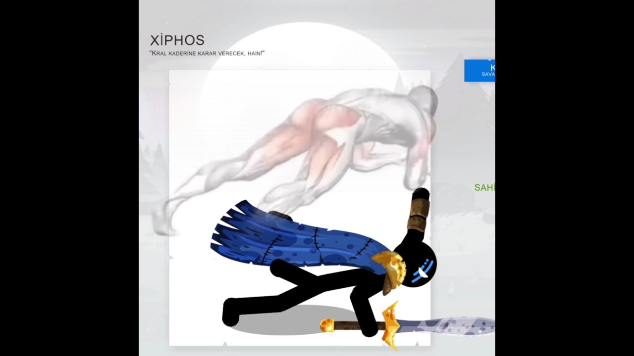 General Xiphos, Atreyos And Spearos Workout 5x30 Min Edit - Stick War Saga #shorts #stickwarlegacy