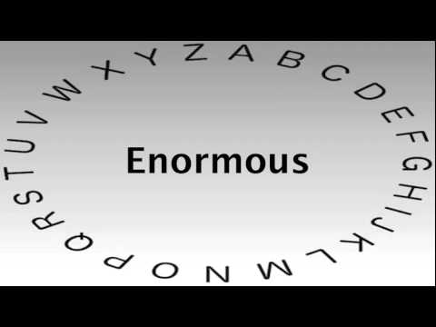 SAT Vocabulary Words and Definitions — Enormous