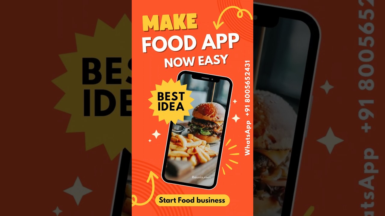 How to make food Ordering app | make food delivery app | how to make food app without coding