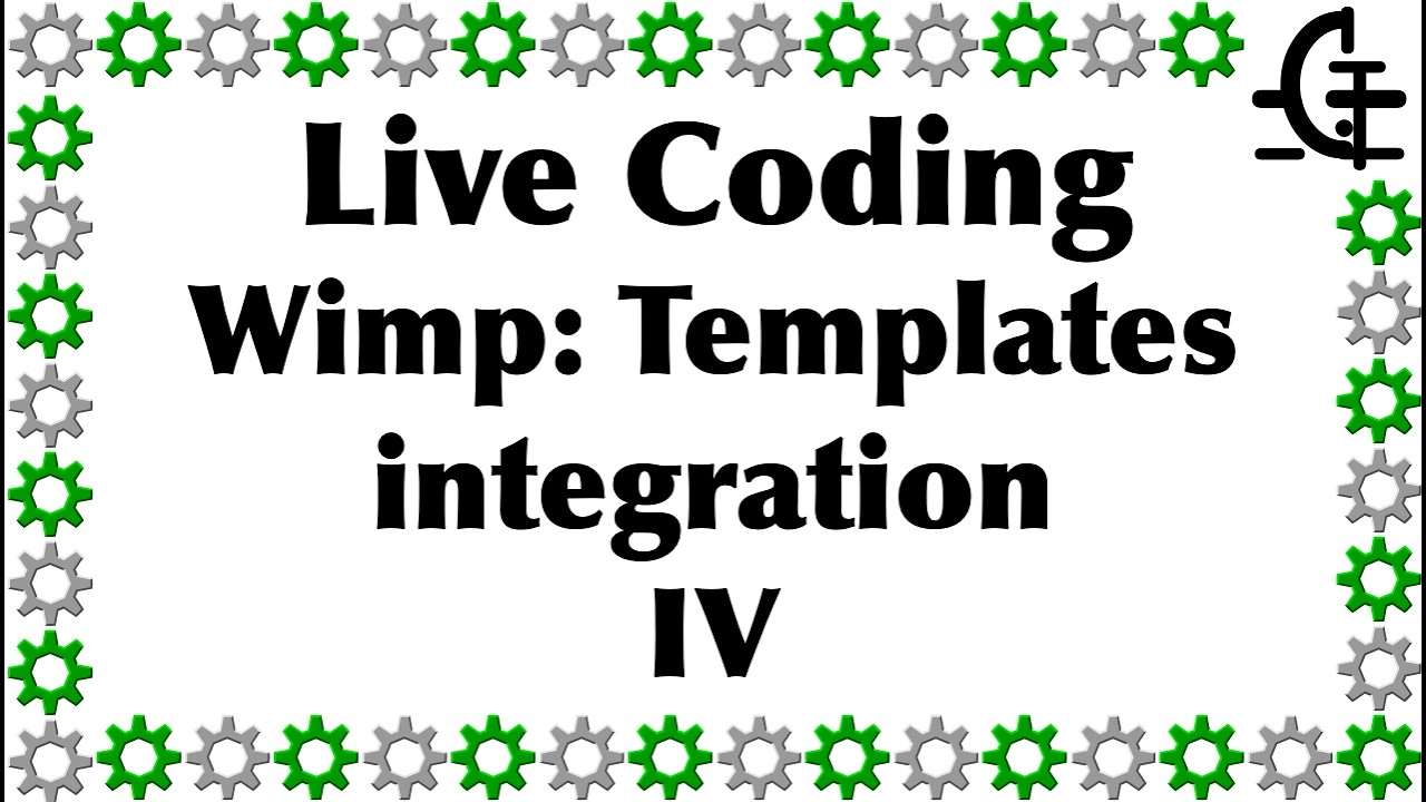 Gerph's live coding - Wimp: Templates integration (part 4)