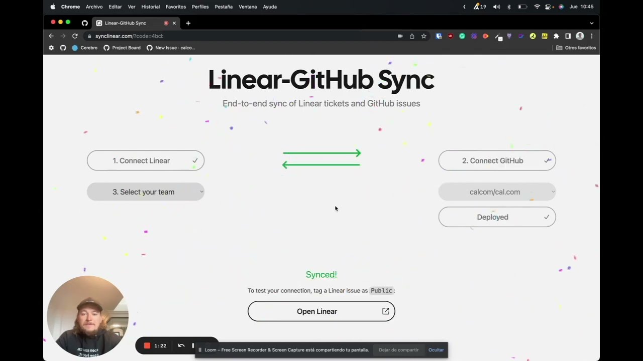 How to Sync Linear.app with GitHub.com