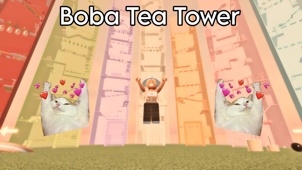 CAN I ACTUALLY FINISH THESE TOWERS!? | Boba Tea Tower Roblox