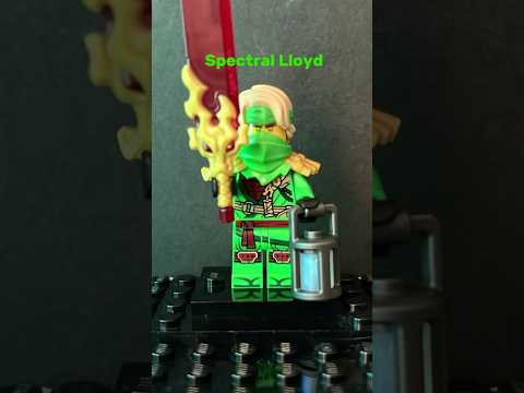 Dragons Rising Lloyd Suit Transitions (2025 Update) #LEGO #Ninjago #Lloyd #Shorts