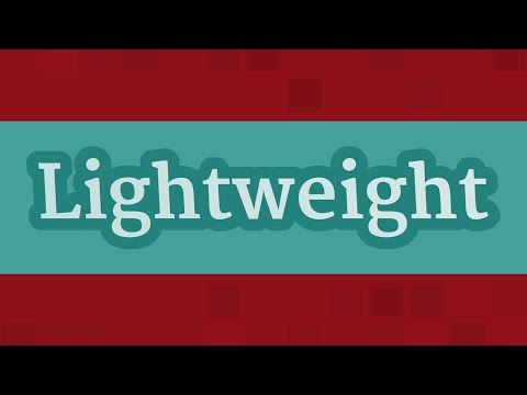 LIGHTWEIGHT pronunciation • How to pronounce LIGHTWEIGHT