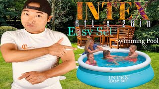 Intex 6ft x 20in Easy Set Swimming Pool Blue