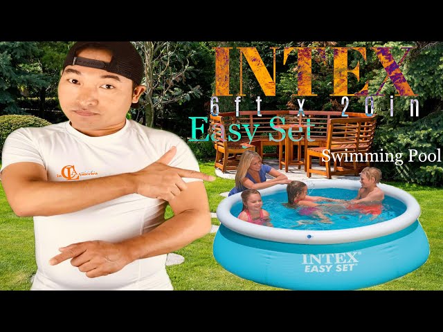 Intex 6ft x 20in Easy Set Swimming Pool Blue