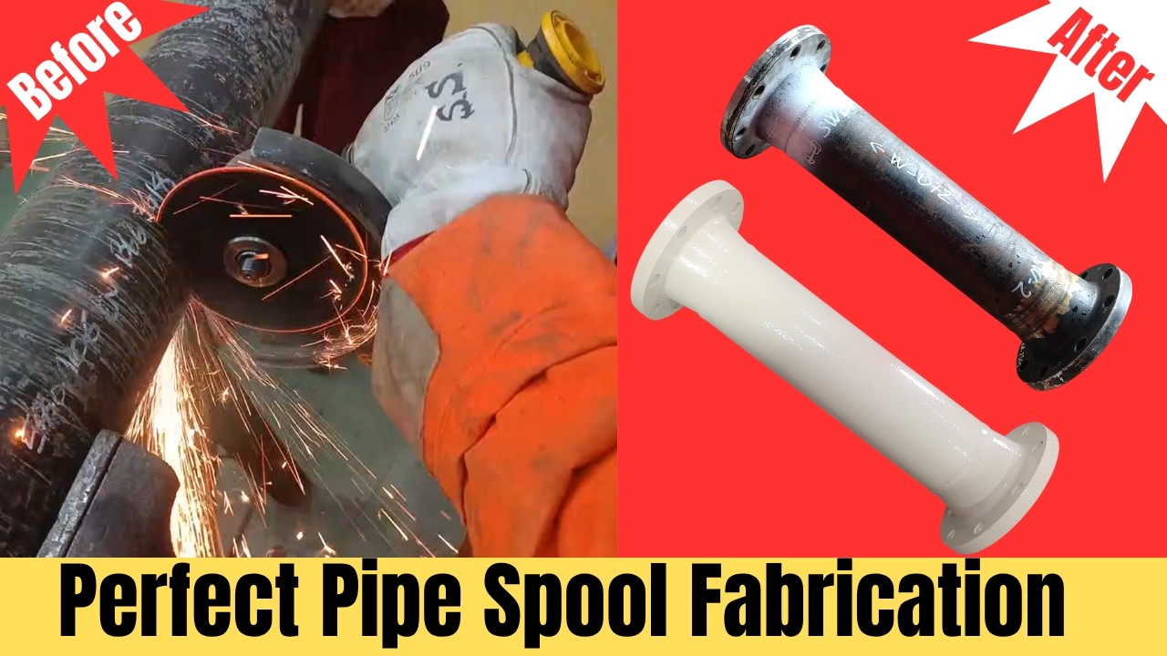 Full Pipe Fabrication Process | Real Workshop Skills