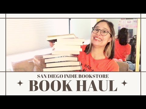 book haul 🪄 san diego indie bookstores