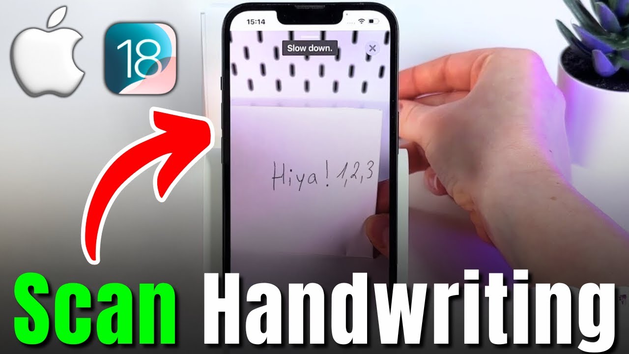 Can Your iPhone Convert Handwritten Notes to Digital Text?
