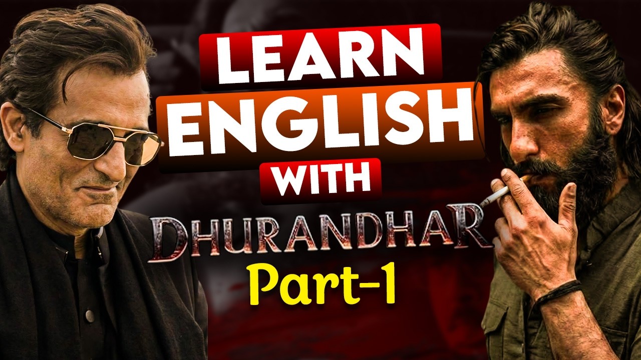 Learn English with Dhurandhar Movie | English Speaking with movie Subtitle | Tpoint English