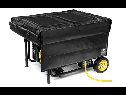 IGAN Generator Tent Running Cover,Ultra Heavy Duty Tarpaulin Enclosure,AllWeather Generator-Overview