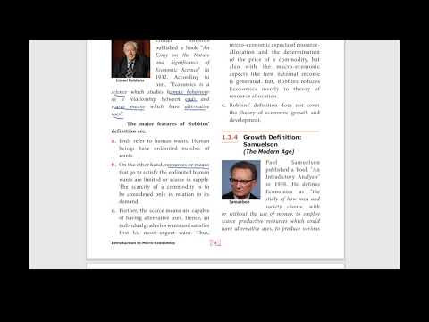 #Unit I #Episode - 4,# Class 11# Economics - #Scarcity Definition