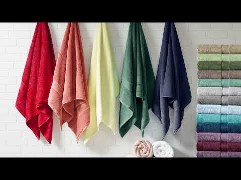 The 800GSM 100% Cotton 8 Piece Towel Set - Madison Park Signature