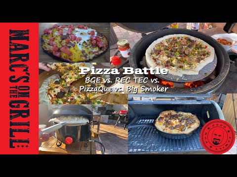 Pizza Battle! BGE vs. REC TEC vs. PizzaQue vs. Big Stick Smoker