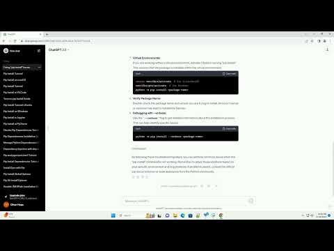 pip install command is not working