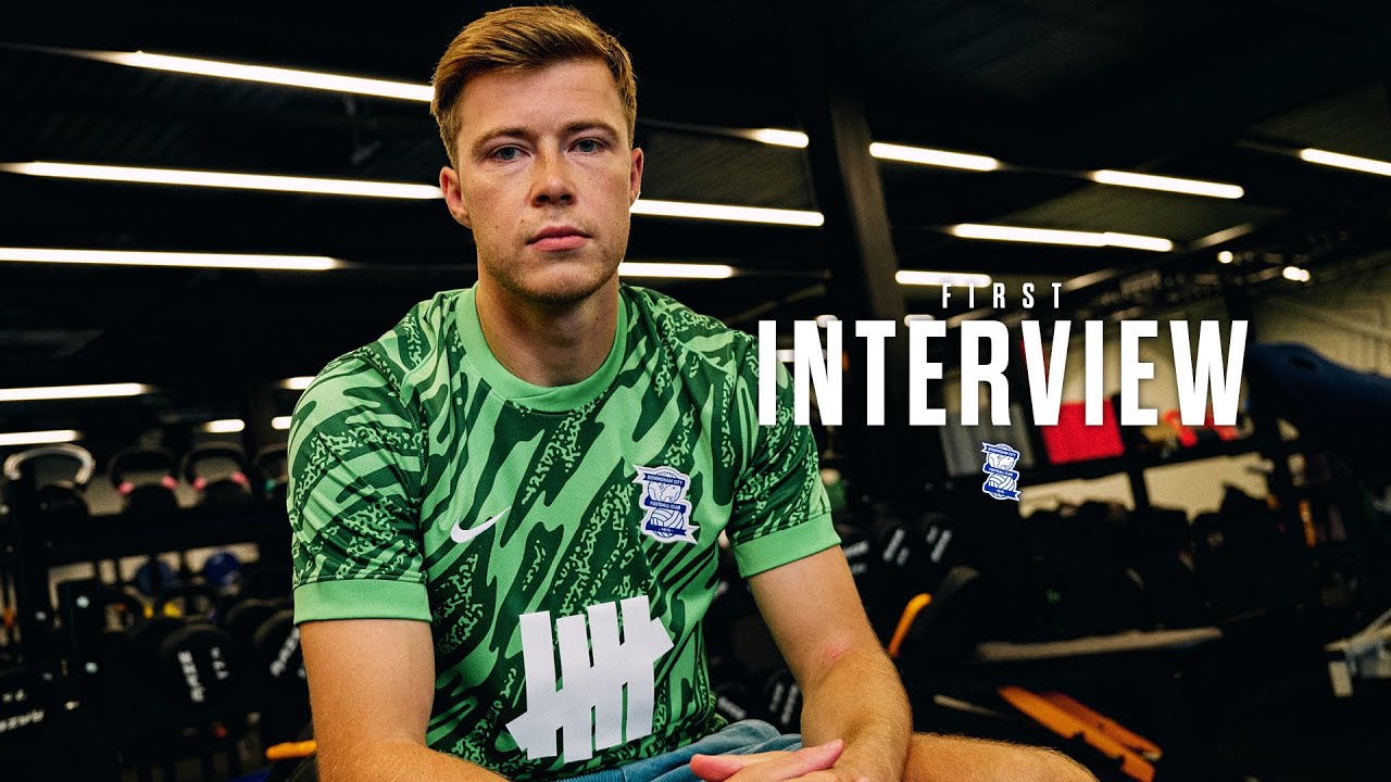 Watch Bailey Peacock-Farrell's first interview at Birmingham City ...
