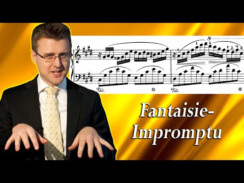 Chopin Fantaisie-Impromptu Op. 66: VIRTUOSITY with ELEGANCE - Analysis tutorial