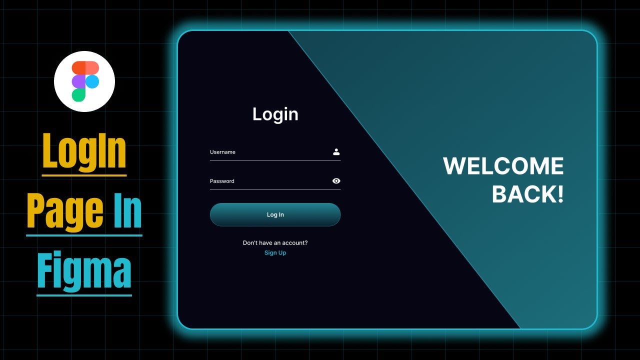 Figma Login & Sign Up Page Animation Tutorial | Button & Text Field Animation