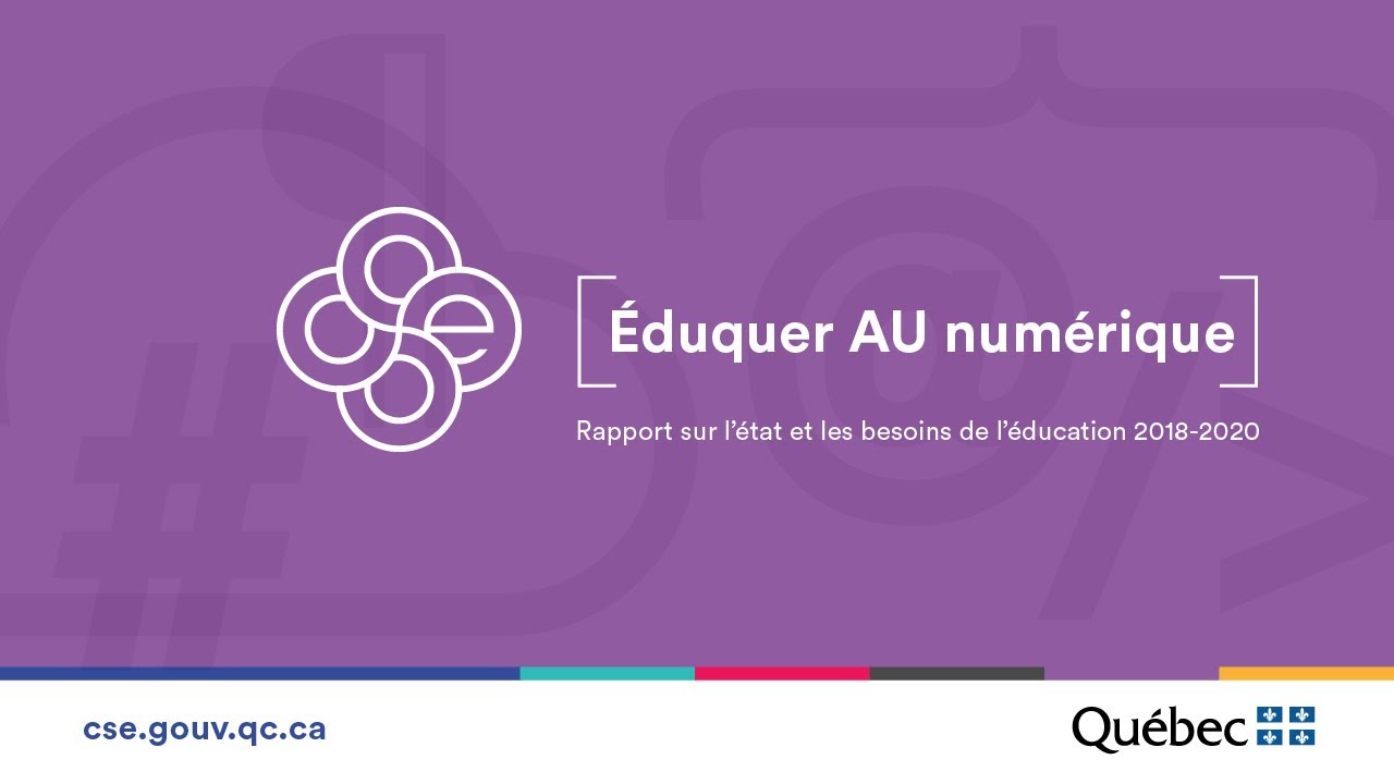 Teaser Éduquer au numérique