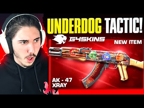 INSANE UNDERDOG BATTLE ON G4! (G4Skins Promo Code 2025)