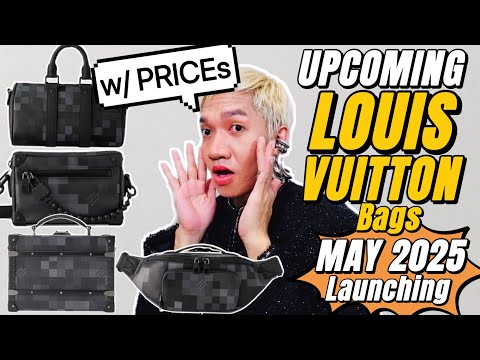 UPCOMING LOUIS VUITTON Bags (w/PRICES) launching MAY. NEW MEN's DAMOFLAGE Collection KEEPALL 25