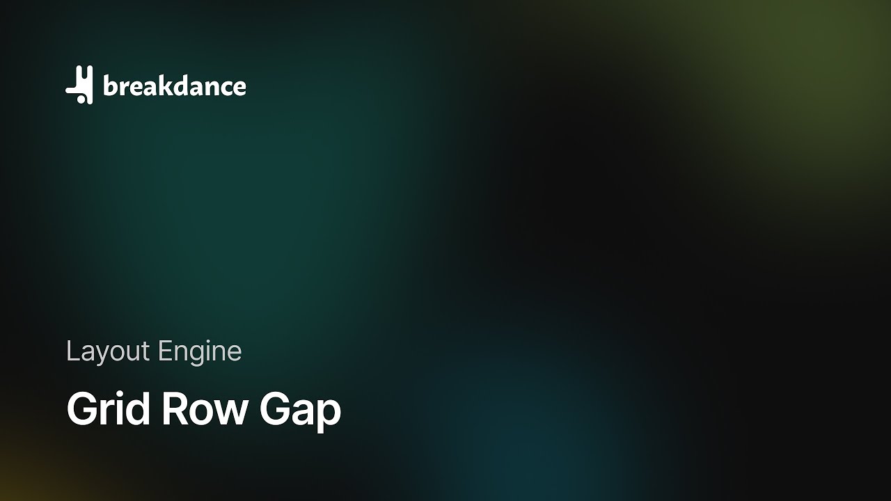 Grid Row Gap