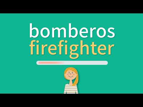 ¿Cómo lo dices bomberos en inglés?