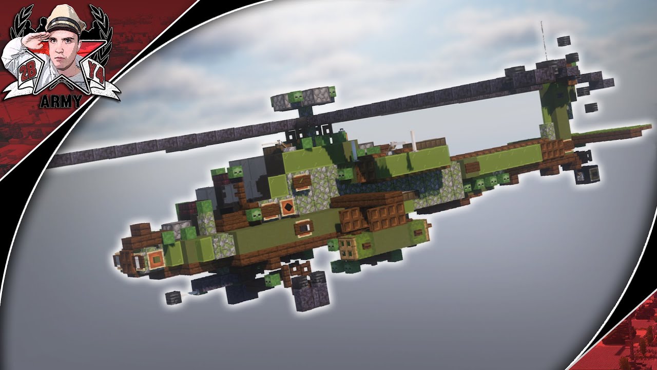 Minecraft: Modern AH-64D 