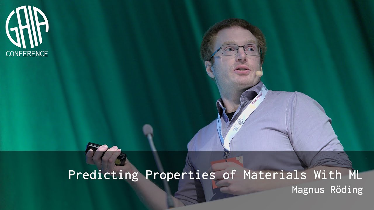 Predicting Properties of Materials With ML by Magnus Röding