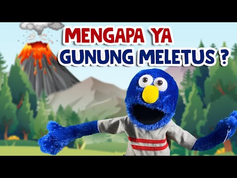 Fenomena Alam Gunung Meletus | pembelajaran untuk anak PAUD, TK, Playgroup