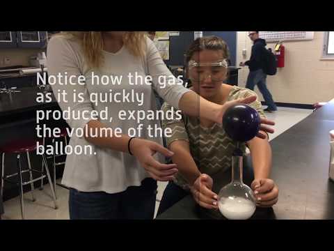 Properties of Matter: Production 0f Gas—Evidence of Chemical Change