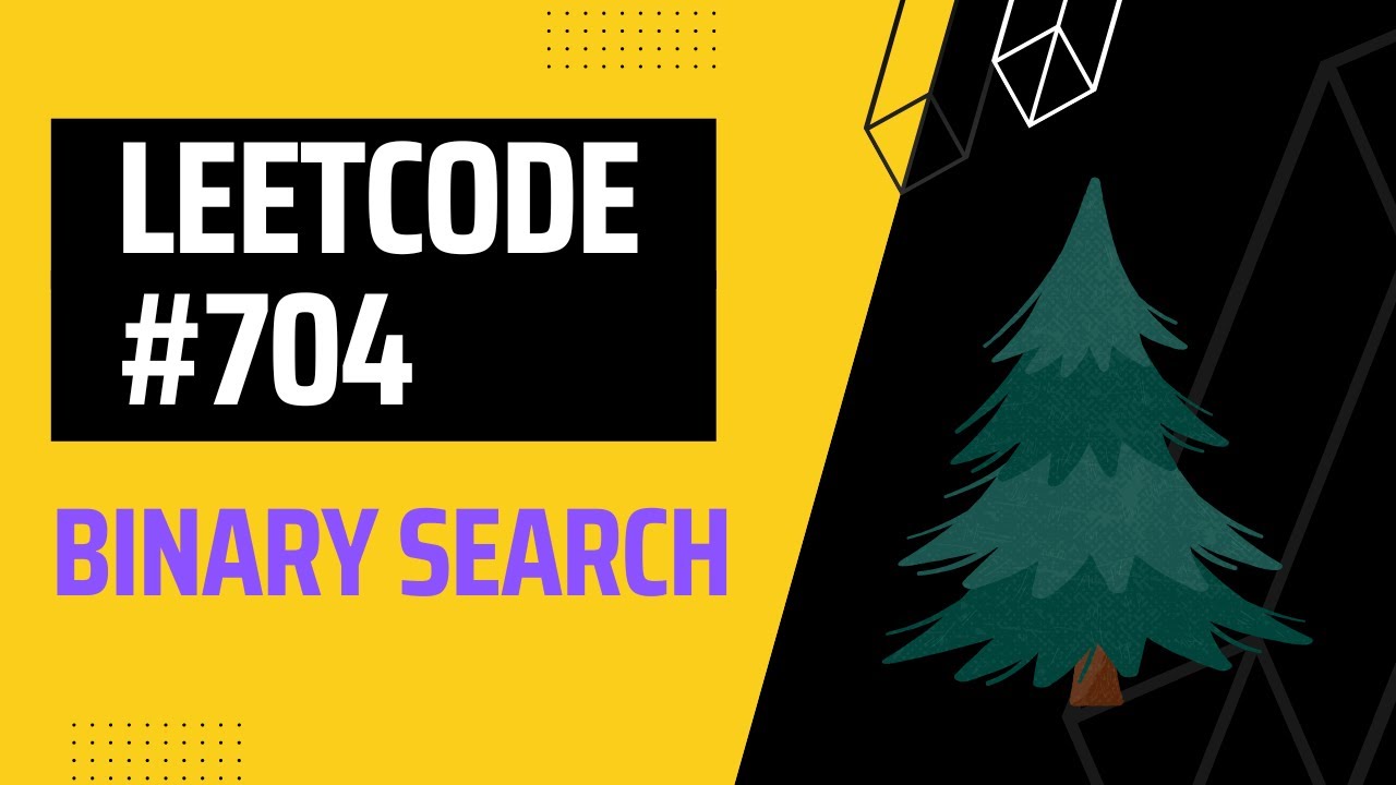 Leetcode #704 - binary search in Java