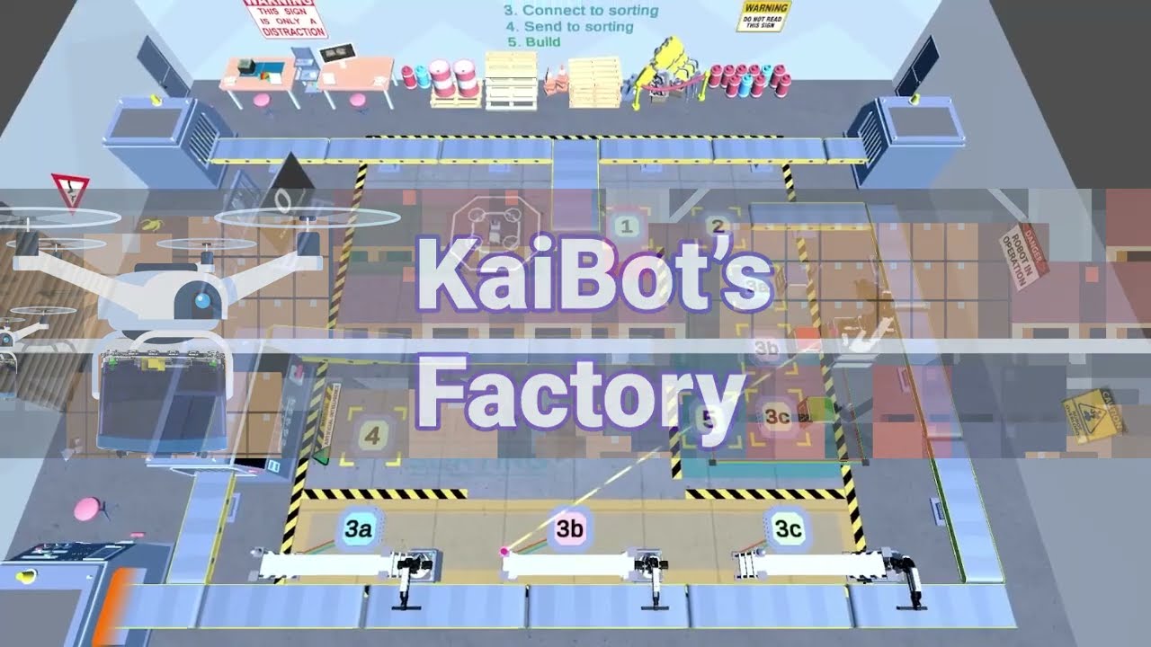 Kai's Virtual Viewer / KaiBot Factory Simulation