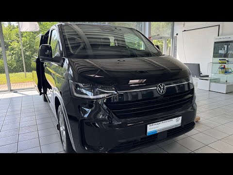 Volkswagen Bulli T7 E-Caravelle (2025) ein großer Bus zum Ford fahren,beladen und transportieren