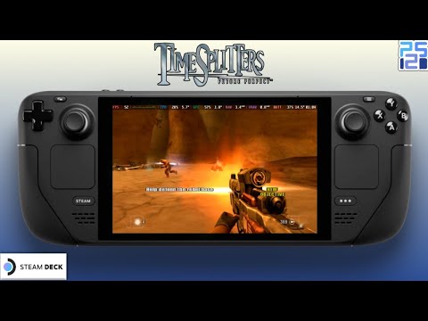 TIMESPLITTERS FUTURE PERFECT | STEAM OS - PCSX2 | STEAMDECK GAMEPLAY & SETTINGS
